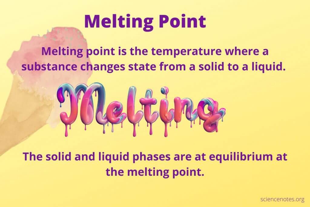 Melting Point Definition in Chemistry: Key Examples