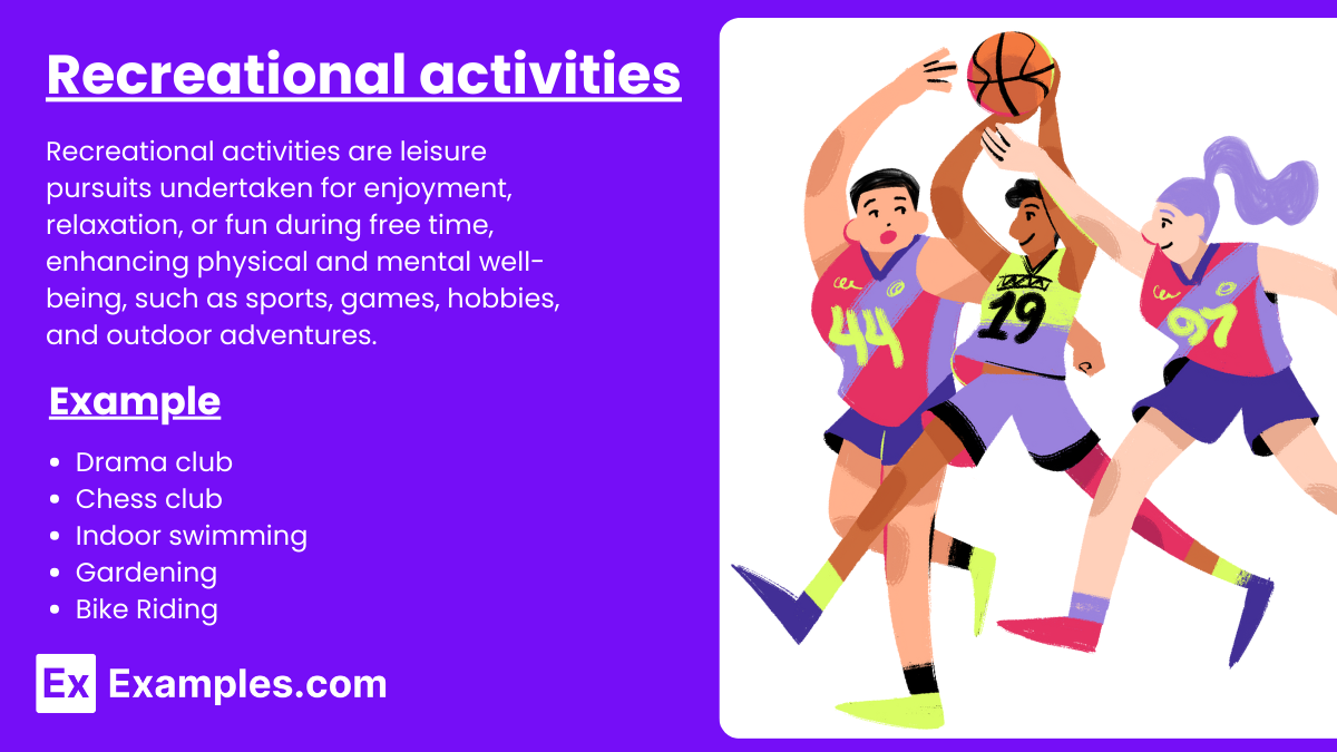 Recreational Activities For Fun And Well Being Recreational Activities For Fun And Well Being