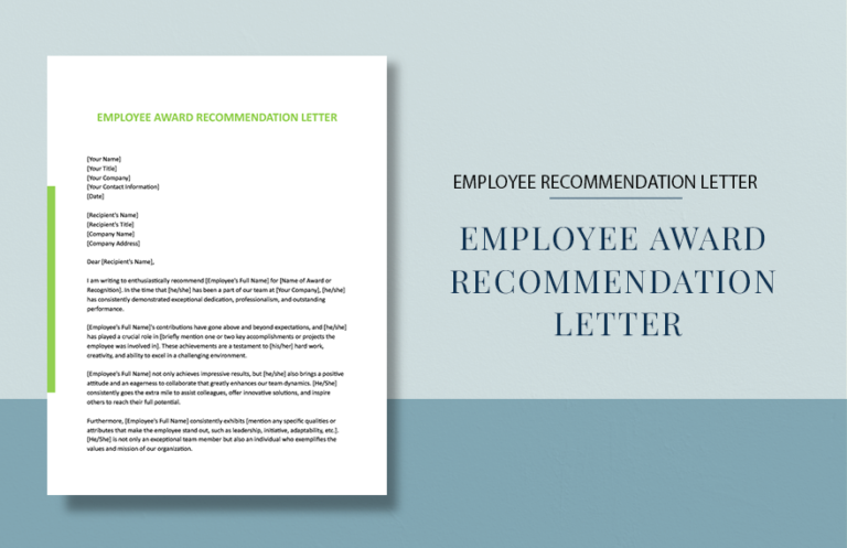 Writing an Award Nomination Example to Stand Out